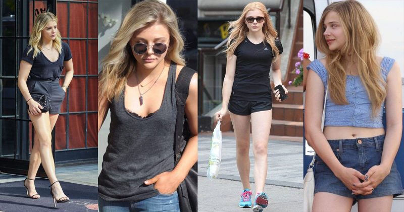 20 แฟชั่นวันสบายๆ ของสาวอวบอินเทรนด์ “chloë Grace Moretz” Akeru